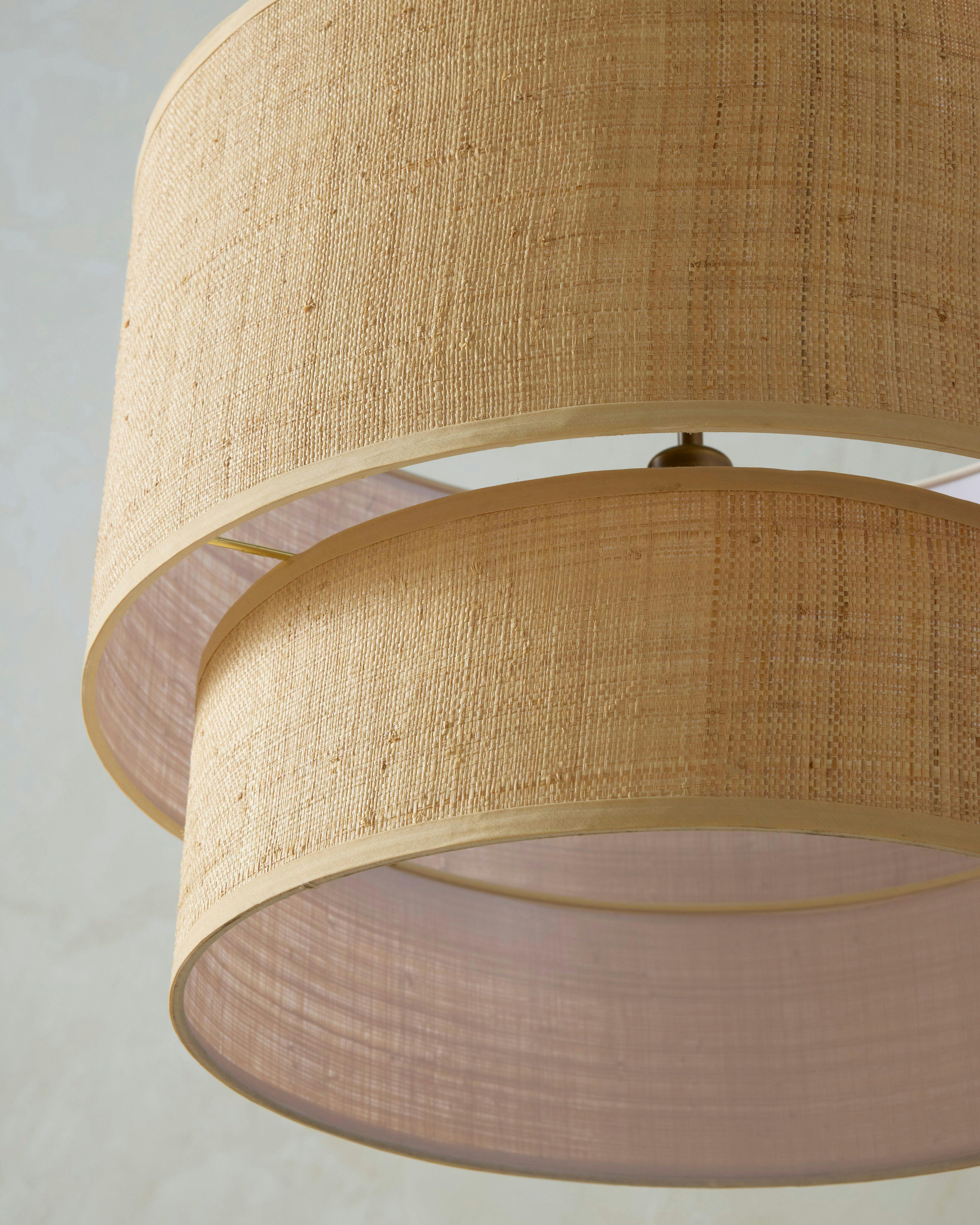 Dora Grass Cloth Pendant Light | Joon Loloi