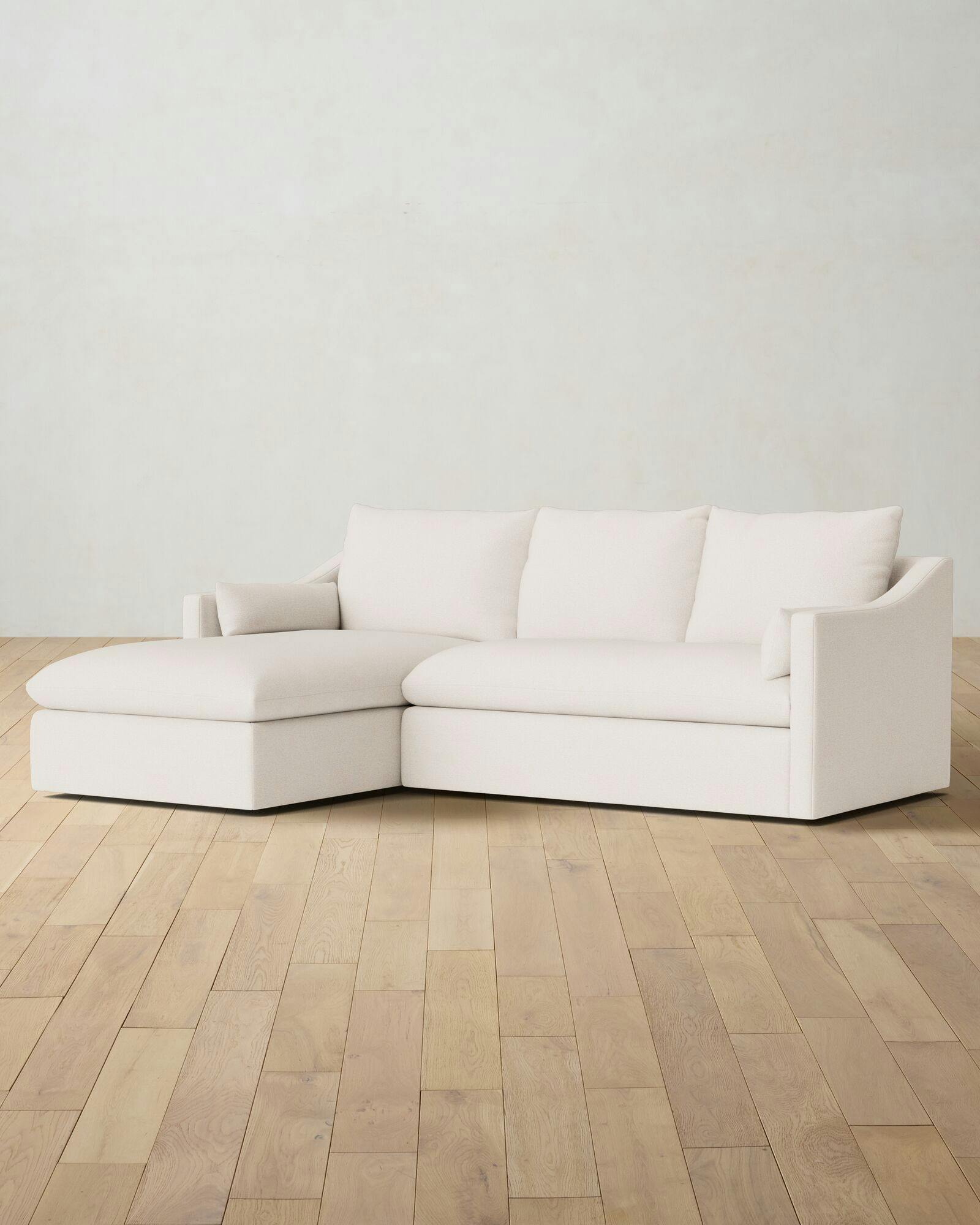 Leighton Slope Arm 2-Piece Chaise Sectional | Joon Loloi