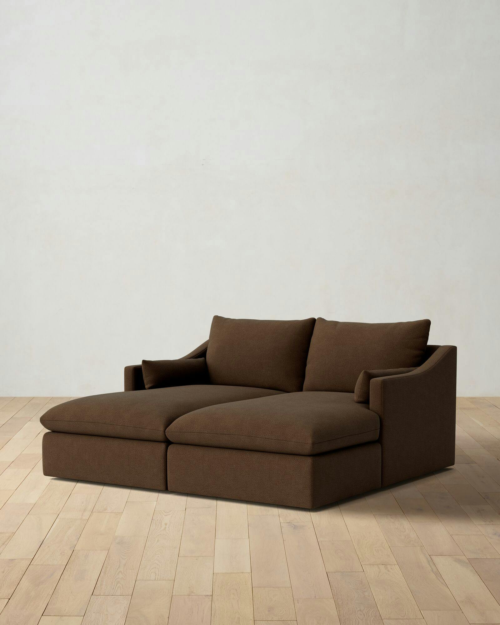 Leighton Slope Arm Double Chaise Sectional | Joon Loloi