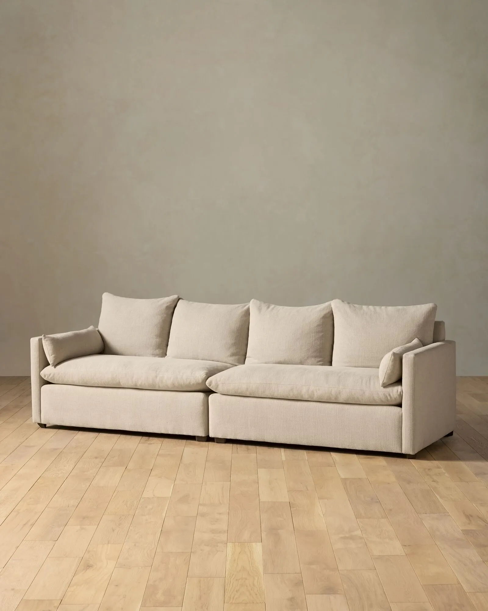 Leighton Track Arm Modular Sofa | Joon Loloi