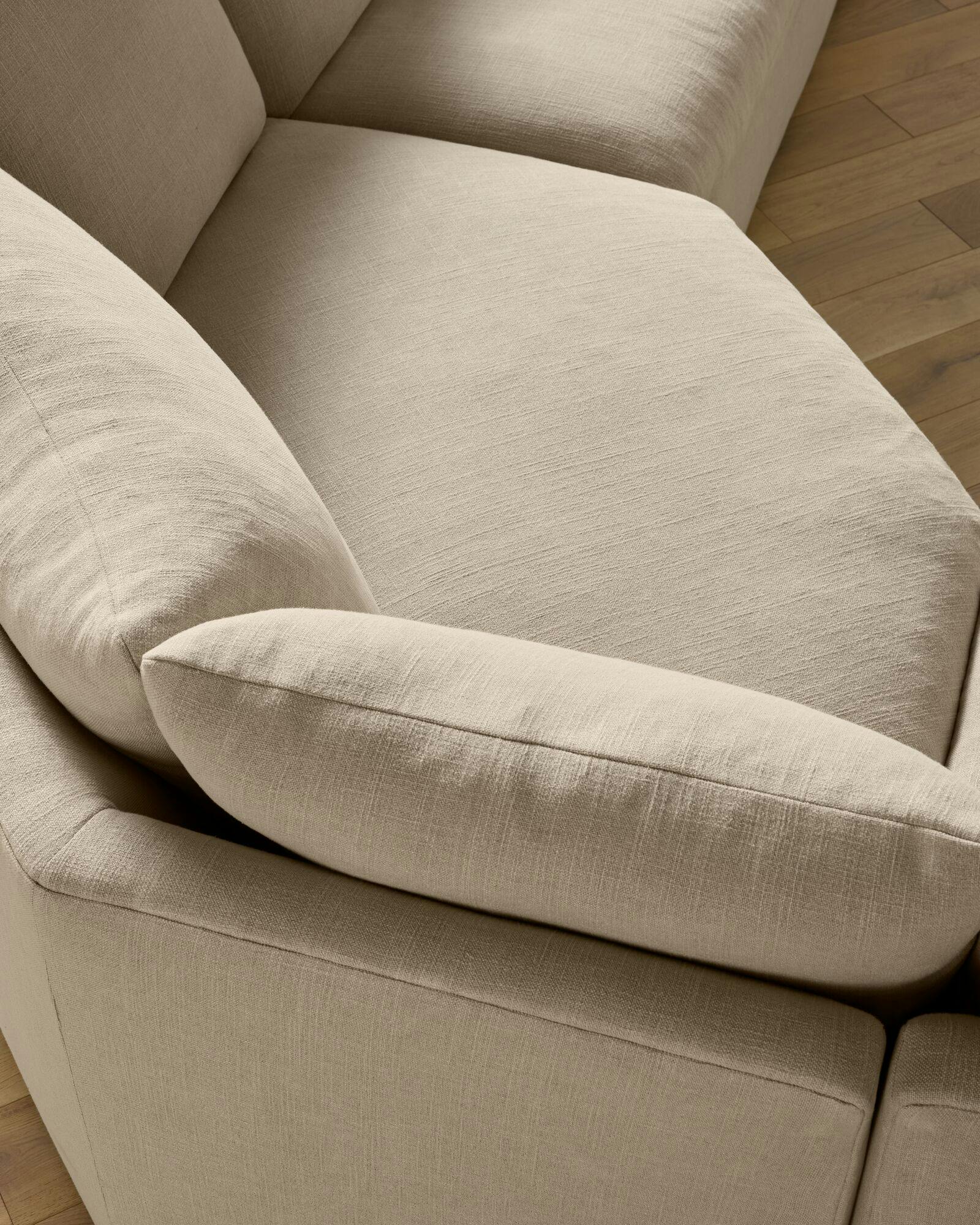 Leighton Slope Arm 5-Piece Grand Wedge Sectional | Joon Loloi