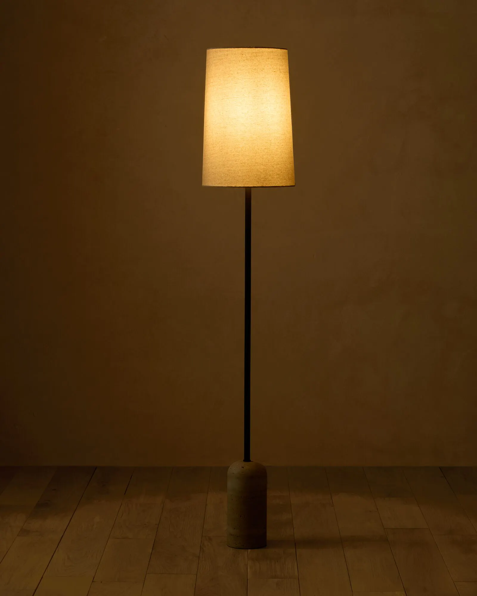 Lito Travertine Floor Lamp | Joon Loloi