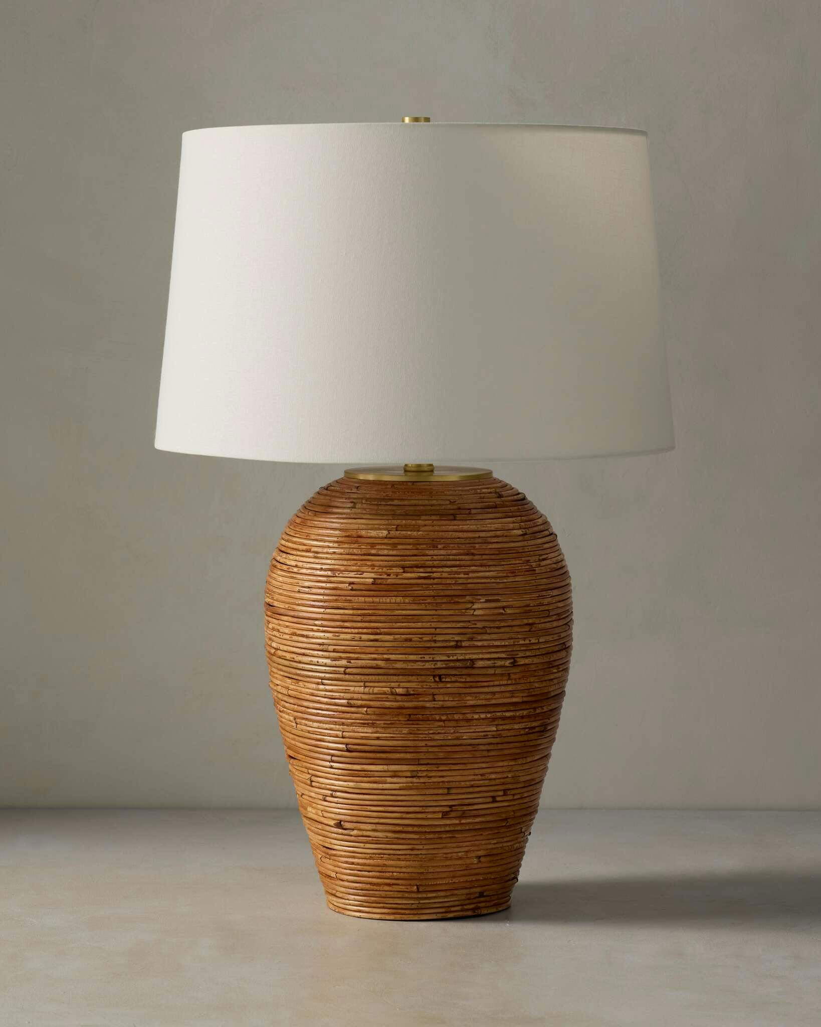 Baptiste Rattan Table Lamp | Joon Loloi
