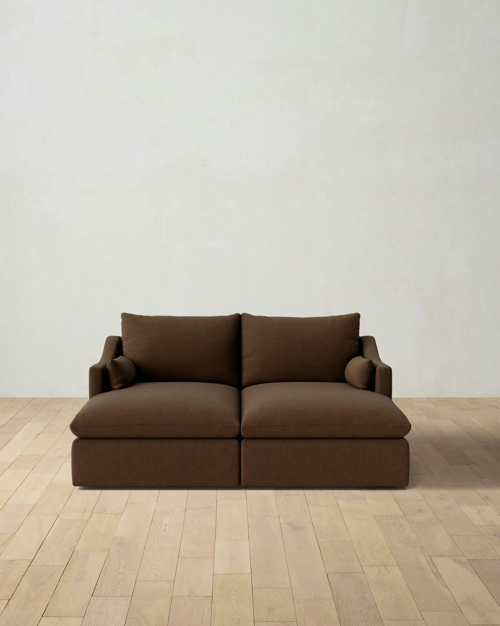 Leighton Slope Arm Double Chaise Sectional | Joon Loloi